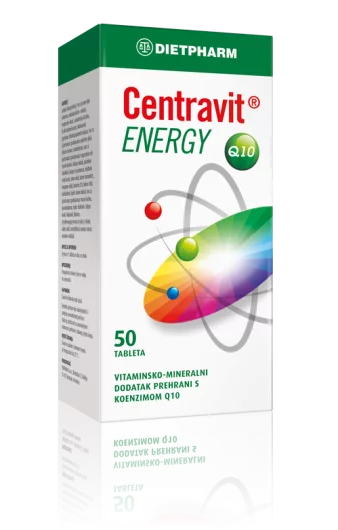 Dietpharm Centravit Energy tablete | Online Ljekarna Prima Farmacia