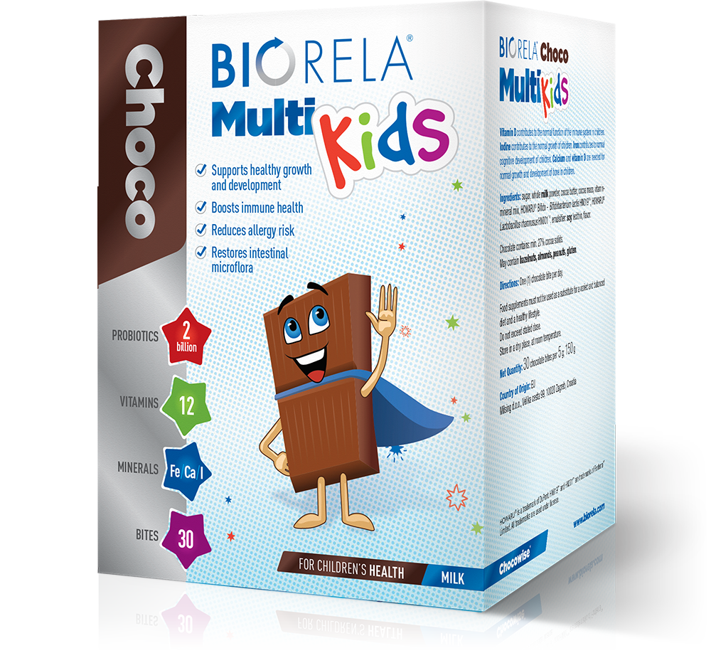 Djeca - Probiotici - Biorela MultiKids čokoladni prutići