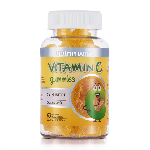 Nutripharm Vitamin C Gummies gumeni bomboni, 60 komada | Online Ljekarna Prima Farmacia
